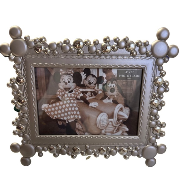 Disney | Accents | Nib Disney Photo Frame Mickey Mouse Ear Icons 4 X 6 ...